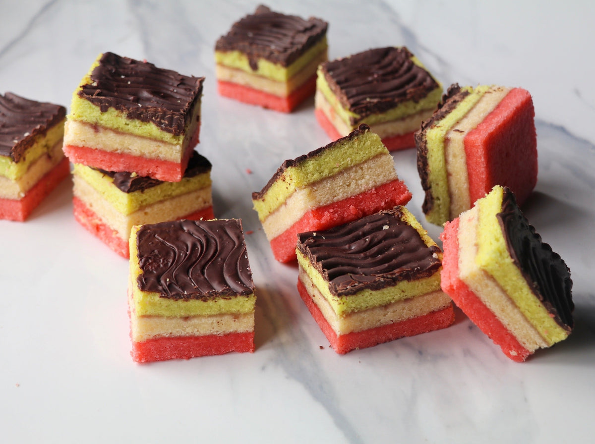 Rainbow Cookies – Baking Maniac