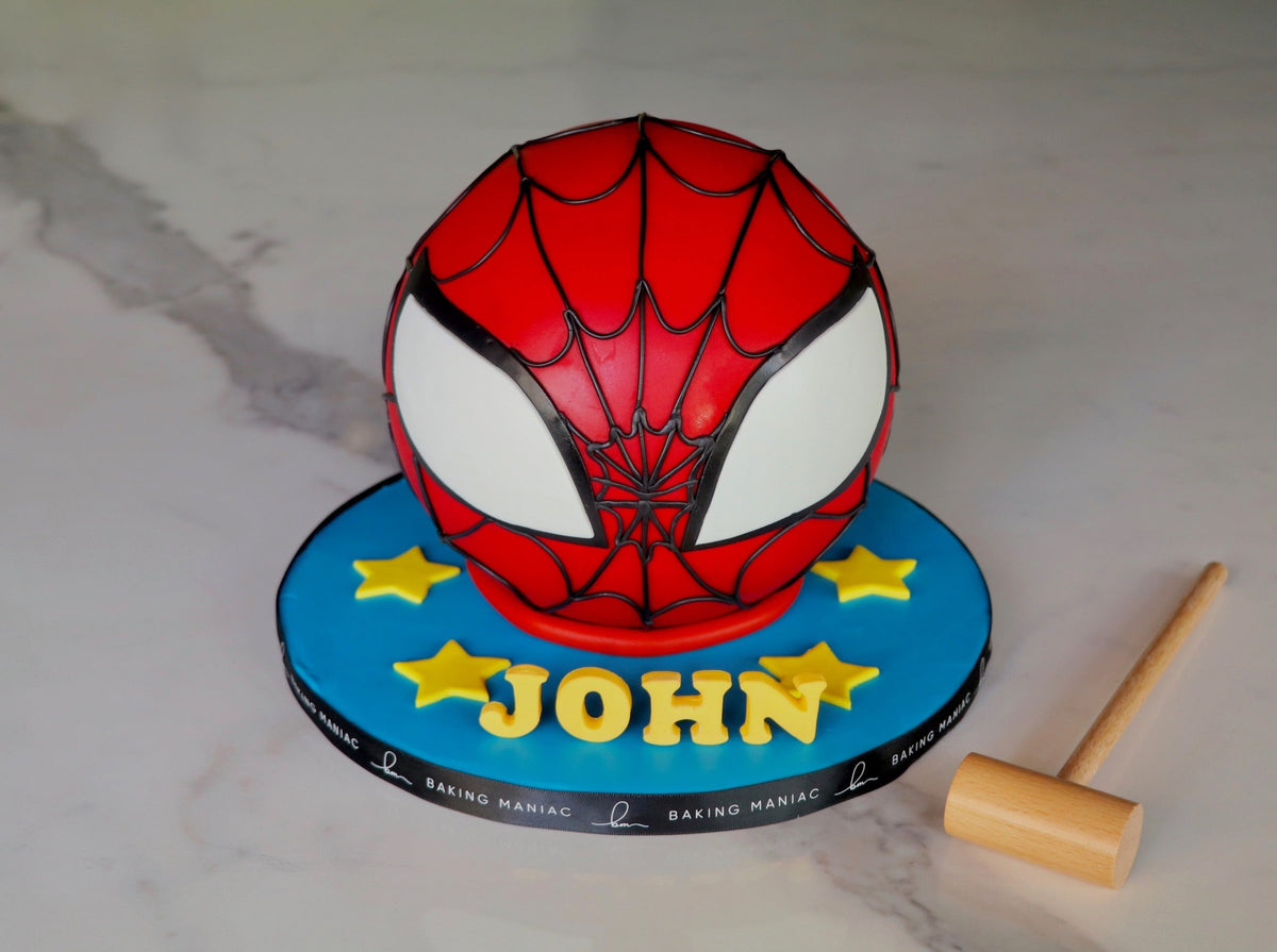 Spiderman Smash Chocolate | Baking Maniac – Baking Maniac