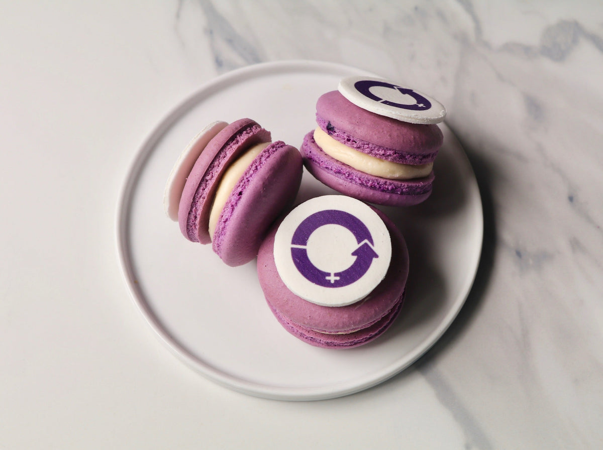 IWD Macarons – Baking Maniac