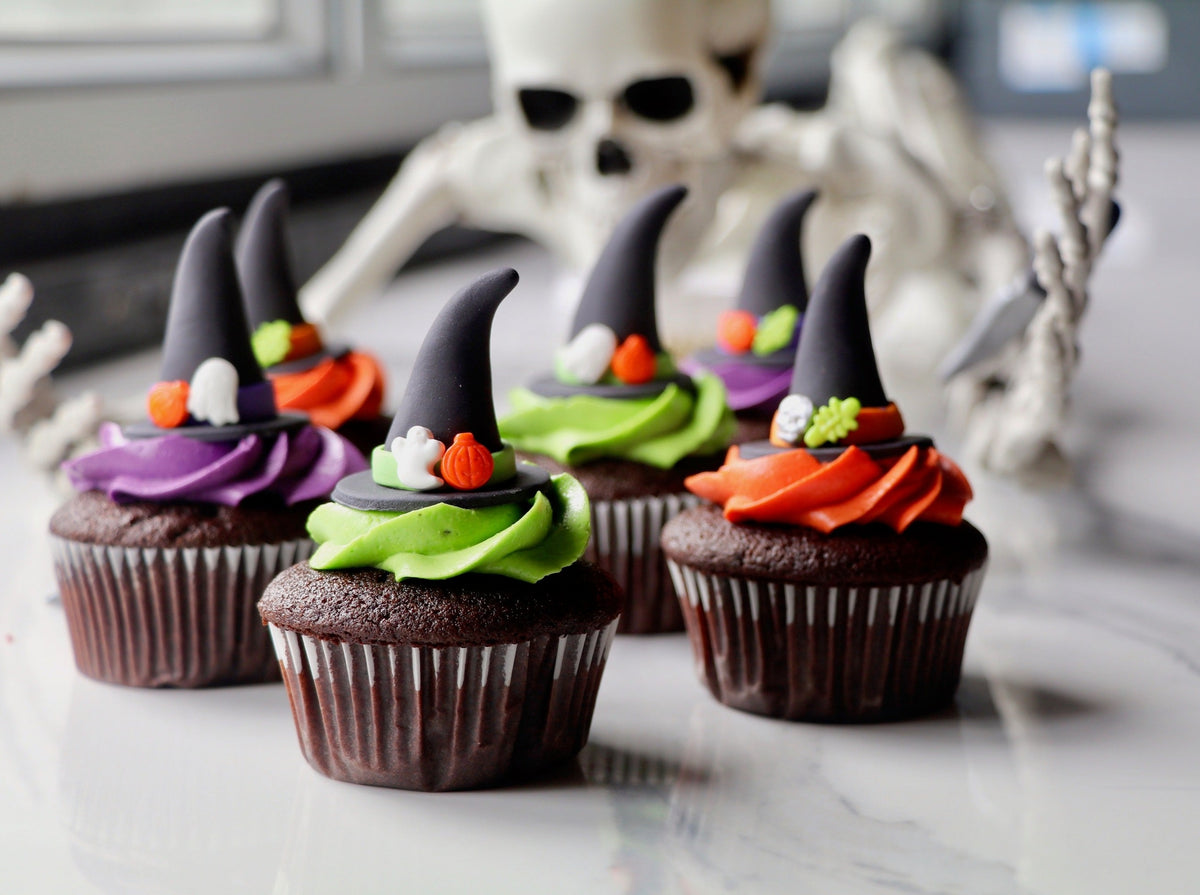 Halloween Witch Cupcakes | Hong Kong – Baking Maniac