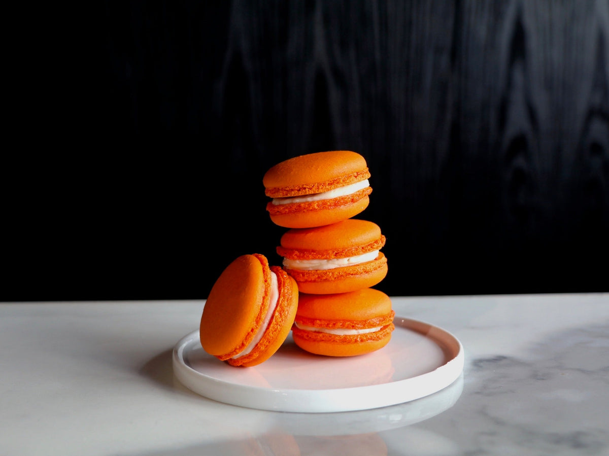 Mandarin Macarons – Baking Maniac
