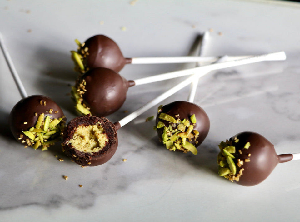 Pistachio Knafeh Cake Pops – Baking Maniac