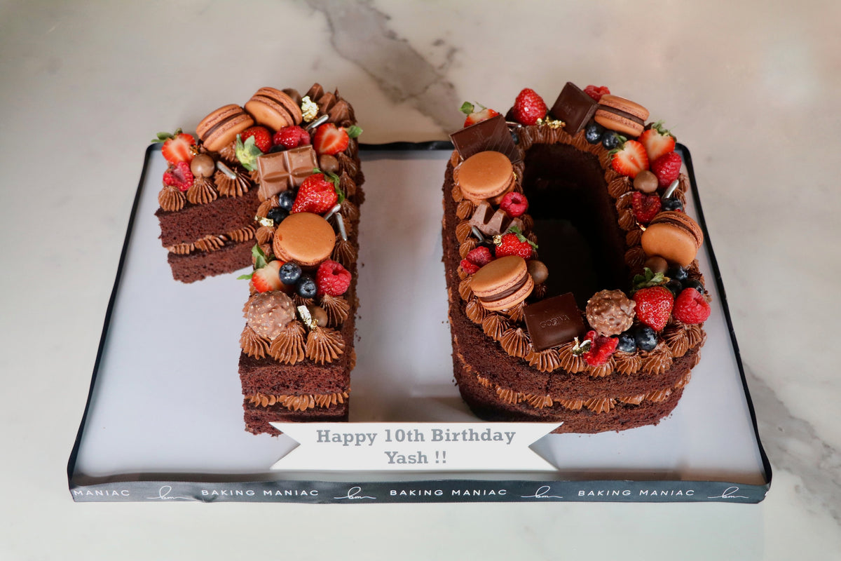 Number Cake – Baking Maniac